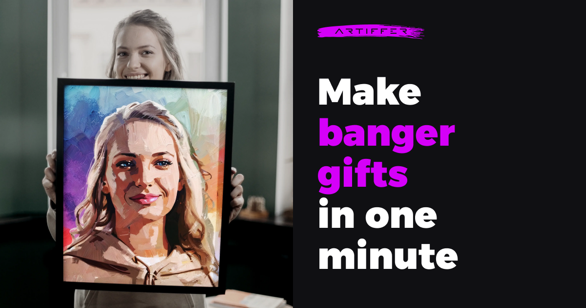 Artiffer | Make banger gifts in one minute